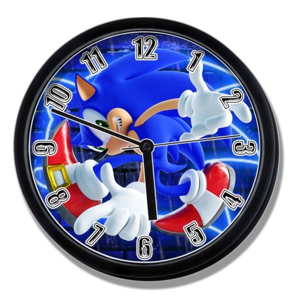 Clock | Wall Decor | Sonic The Hedgehog Wall Clock New | Poshmark